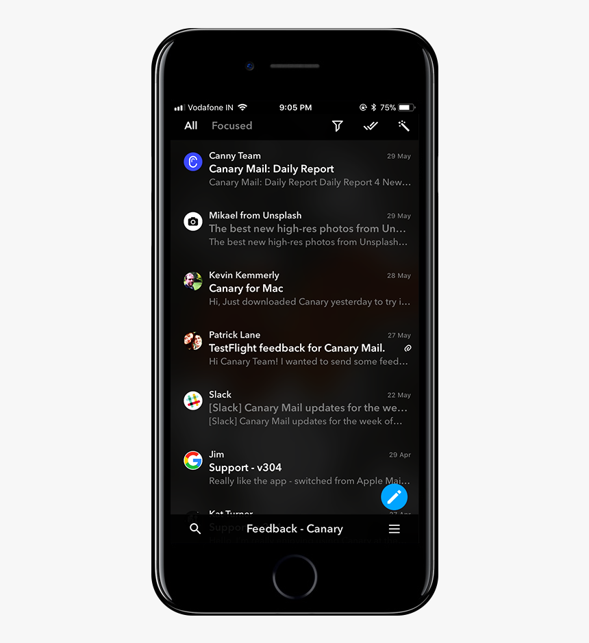 Canary Mail, HD Png Download , Transparent Png Image - PNGitem