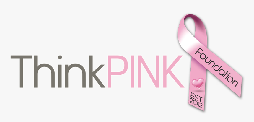 Think Pink Mountain Top - Think Pink Logo Transparent, HD Png Download ...