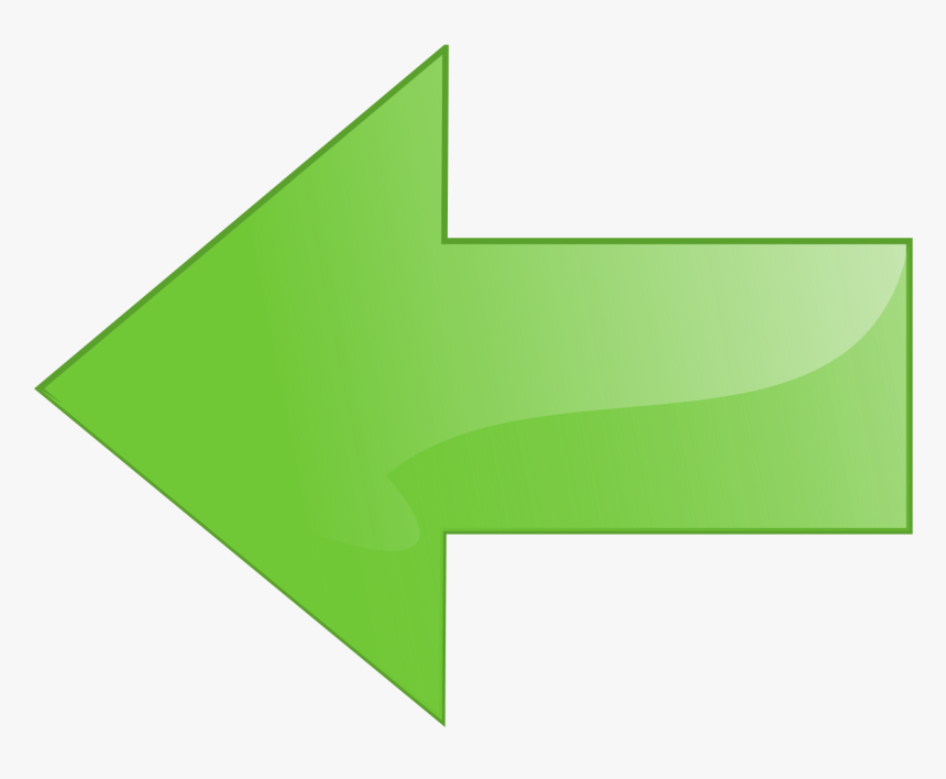Navigation Left Arrow - Green Left Arrow Icon Png, Transparent Png ...