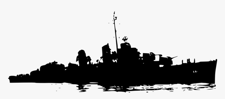 Navy Ship Silhouette