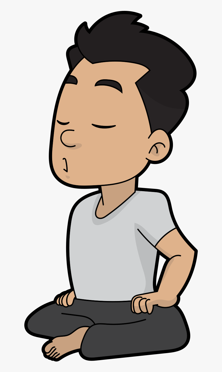 Relaxing Man Cartoon, HD Png Download , Transparent Png Image - PNGitem