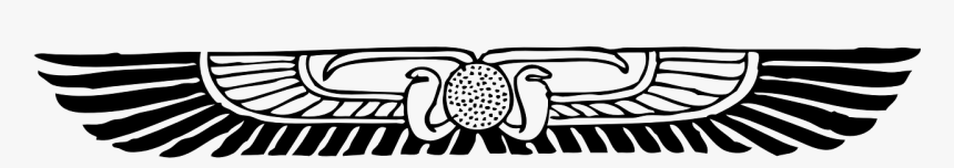 Horus Behdety Winged Disc Ancient Egypt Free Photo - Egyptian Winged ...