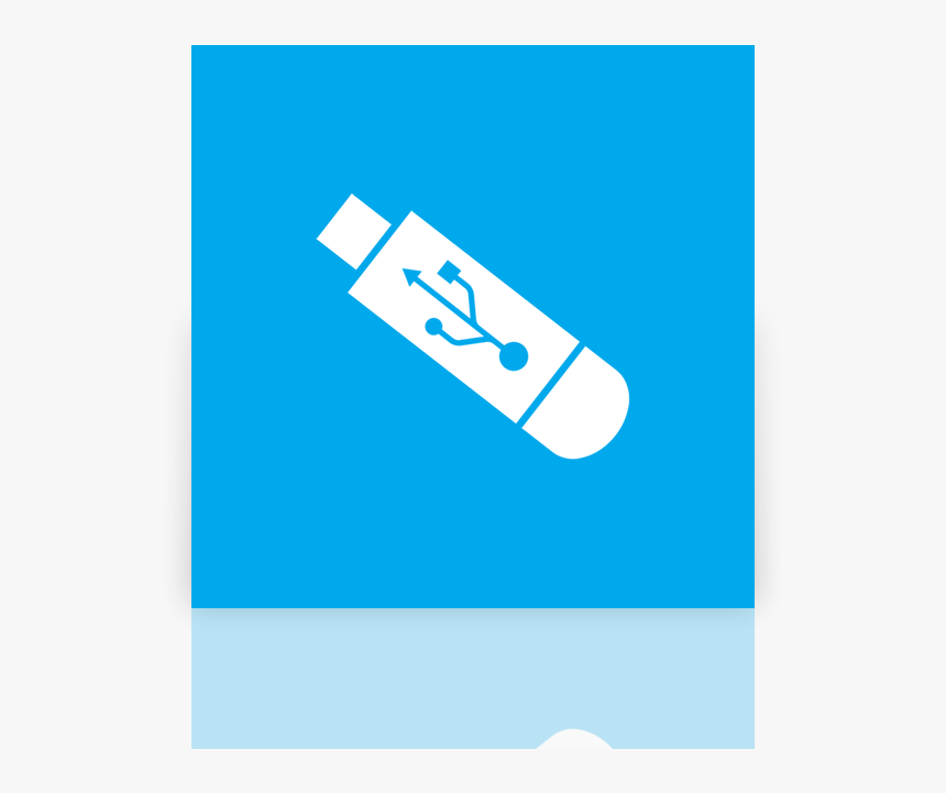Mirror, Alt, Usb Icon - Bootable Iso Sd Card, HD Png Download ...