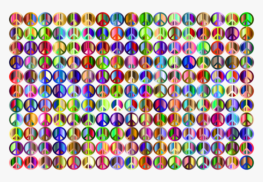 Peace Sign Background - Circle, HD Png Download , Transparent Png Image ...