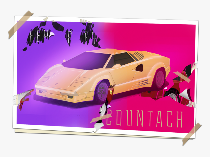 Lamborghini , Png Download - Lamborghini Countach, Transparent Png ...