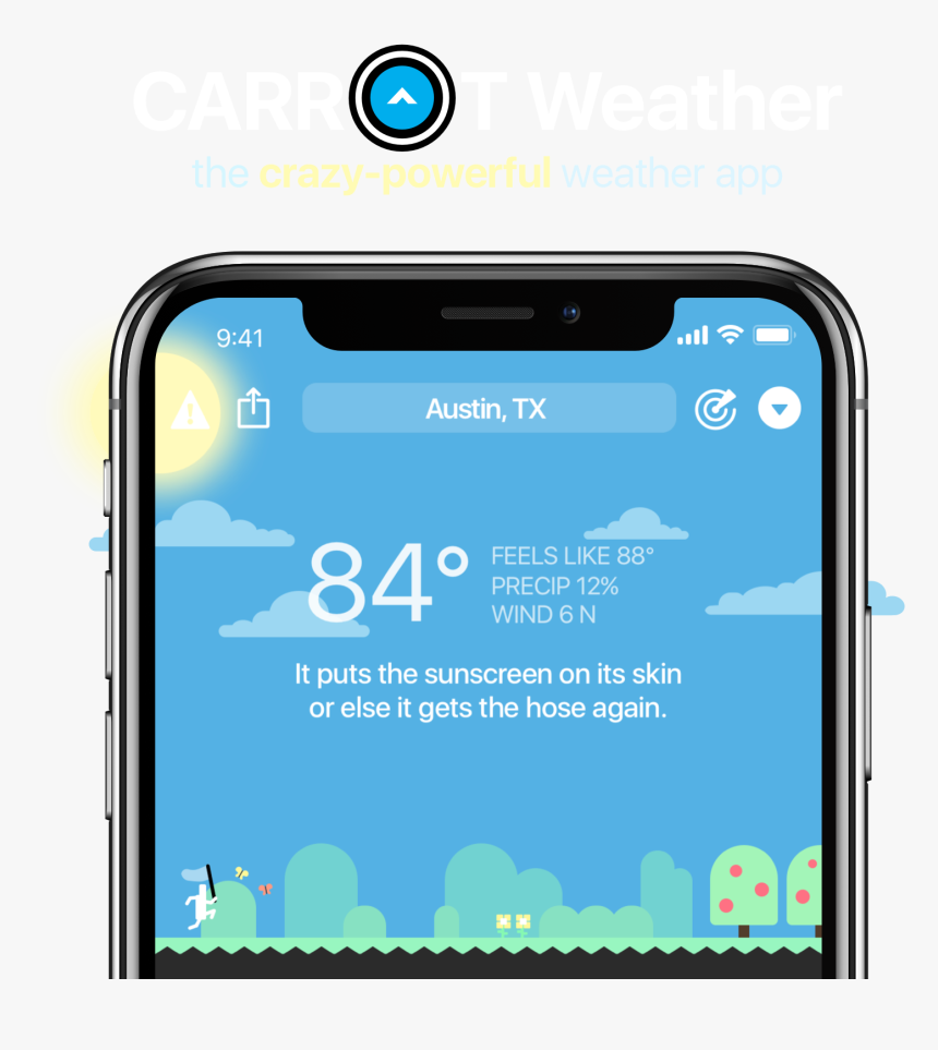 Carrot Weather App, HD Png Download , Transparent Png Image - PNGitem