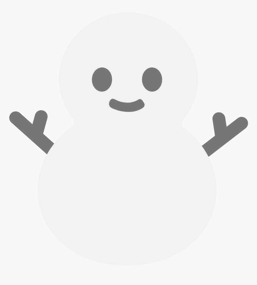 Transparent Snowman Emoji, HD Png Download , Transparent Png Image ...