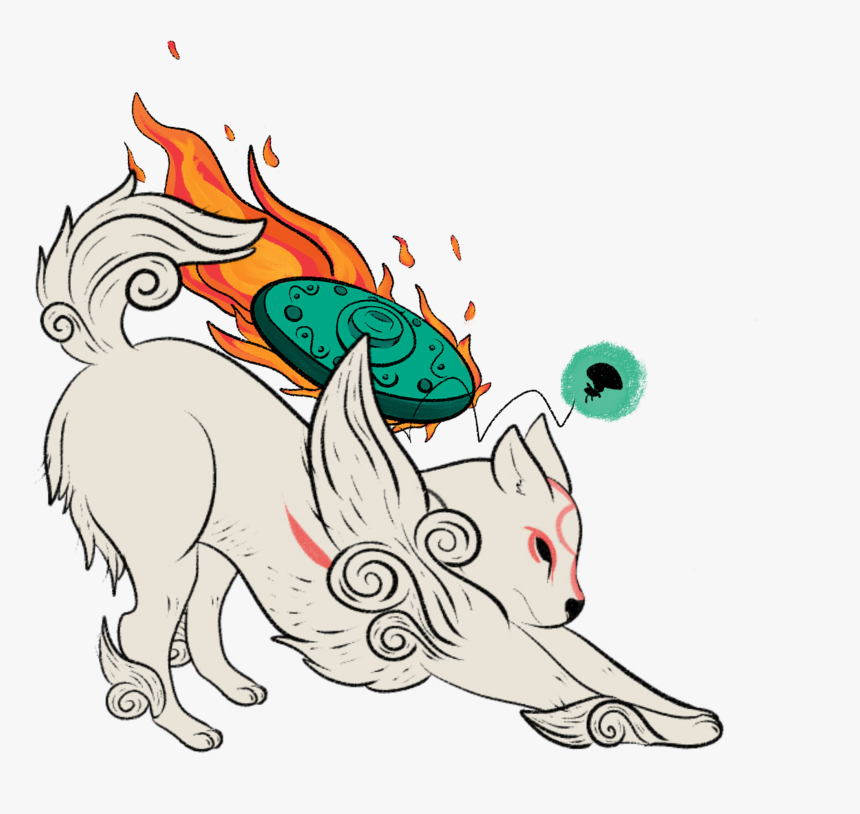 Amaterasu - Framed Wall Art, HD Png Download , Transparent Png Image ...