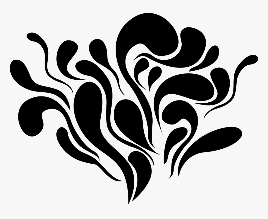 Black Effects Png - Free Floral Vector, Transparent Png , Transparent ...