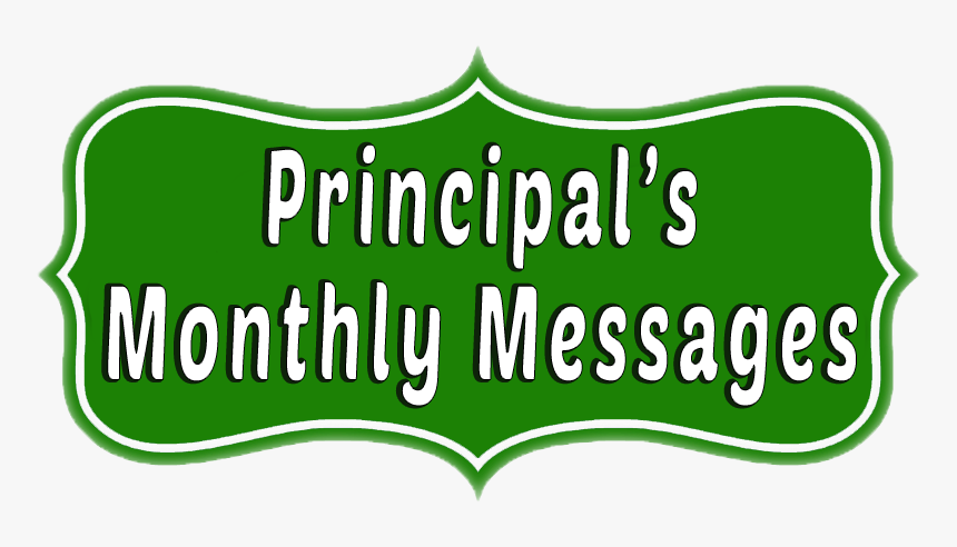 Principals Message - Loja Melissa, HD Png Download , Transparent Png ...