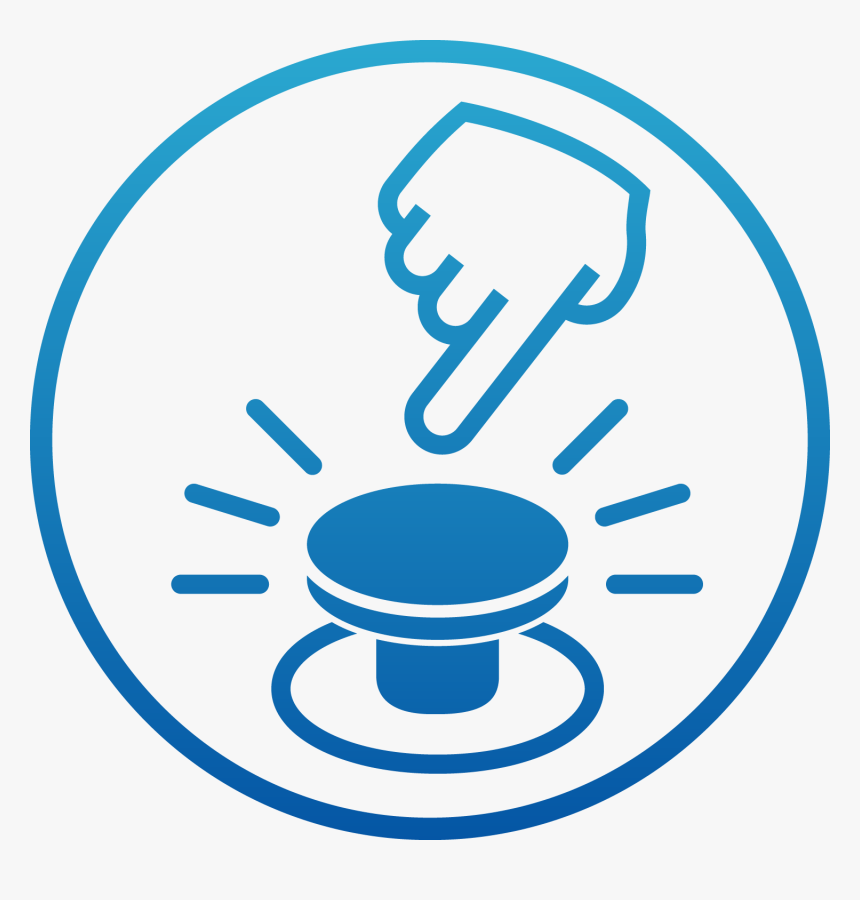 Alarm Button Icon - Circle, HD Png Download , Transparent Png Image ...