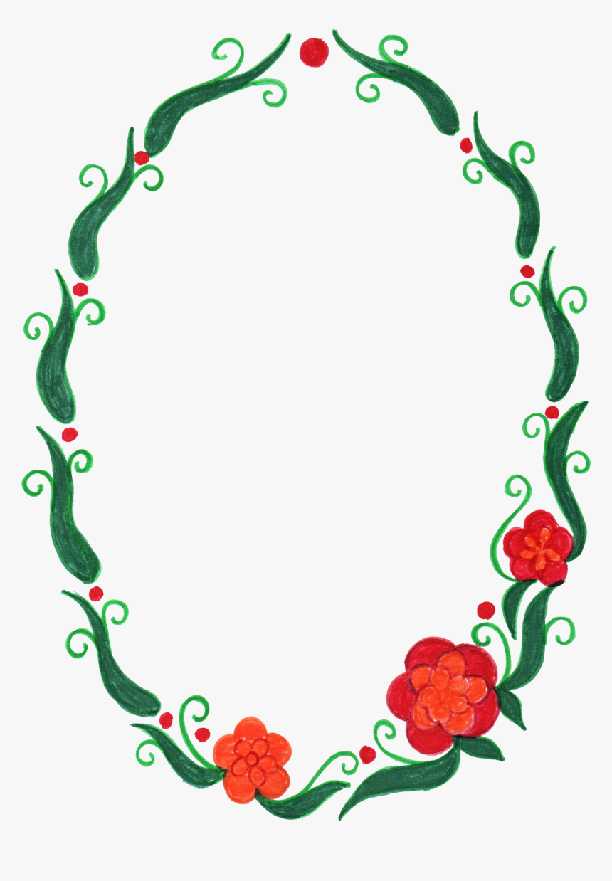 Oval Shape Border Designs Png, Transparent Png , Transparent Png Image ...