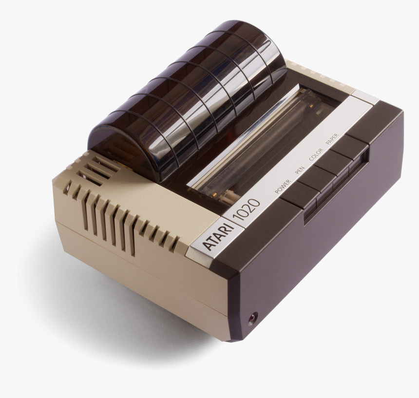 Atari 1020 Plotter (shadow) (xparent Bg), HD Png Download , Transparent ...