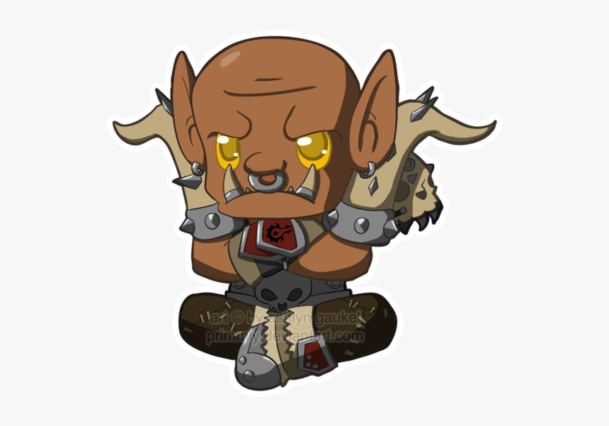 Wow Chibi Orc, HD Png Download , Transparent Png Image - PNGitem