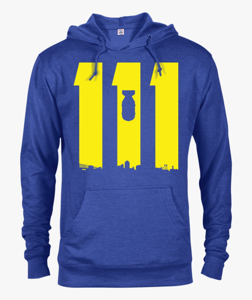 Fallout 4 Vault 111 Fallout - Hoodie, HD Png Download , Transparent Png ...