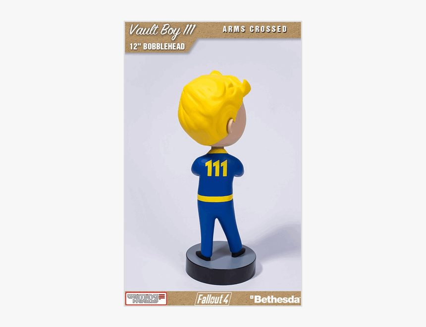 Fallout Vault Boy Bobblehead Back, HD Png Download , Transparent Png ...