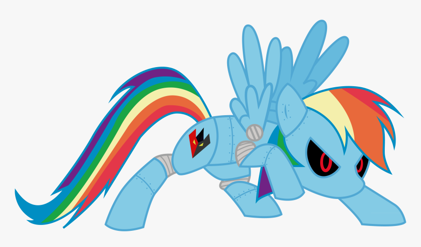 Frankleonhart, Metal Dash, Rainbow Dash, Robot, Safe, - My Little Pony ...