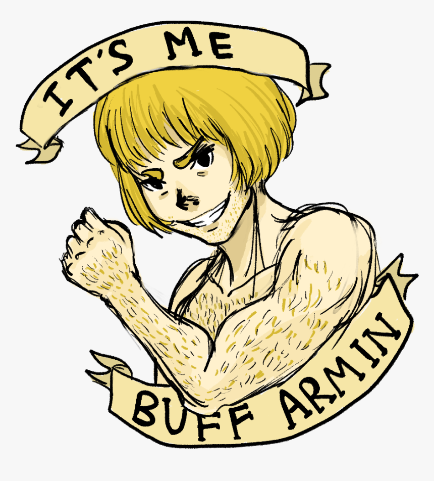 Transparent Buff Arms Armin happy Buffday Feastevil - Buff Armin, HD ...