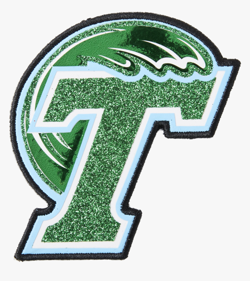 Tulane Logo Jumbo Sticker Patch - Tulane Stickers, HD Png Download ...