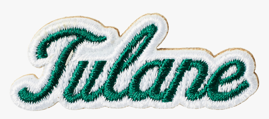Tulane Cursive Sticker Patch - Emblem, HD Png Download , Transparent ...