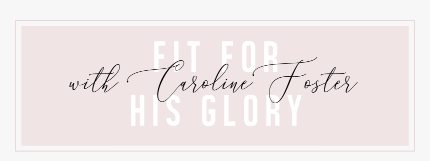 Fit For His Glory - Calligraphy, HD Png Download , Transparent Png ...