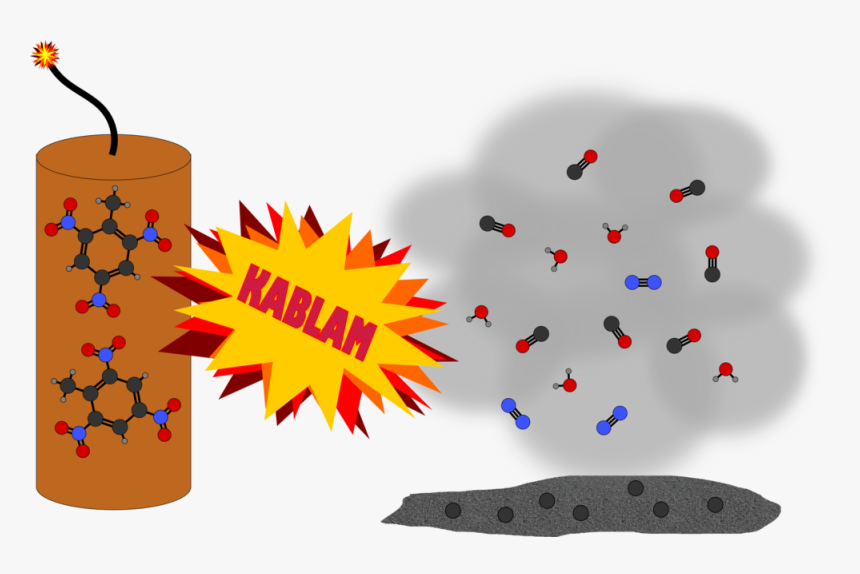 Chemical Explosion Clipart