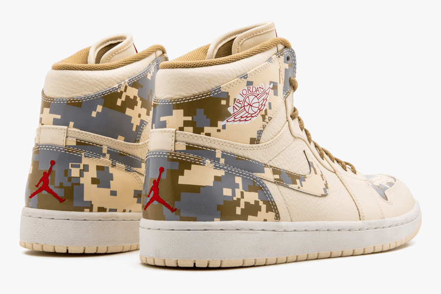 Air Jordan 1 Digi-camo Sample - Air Jordan 1 Digi Camo, HD Png Download ...