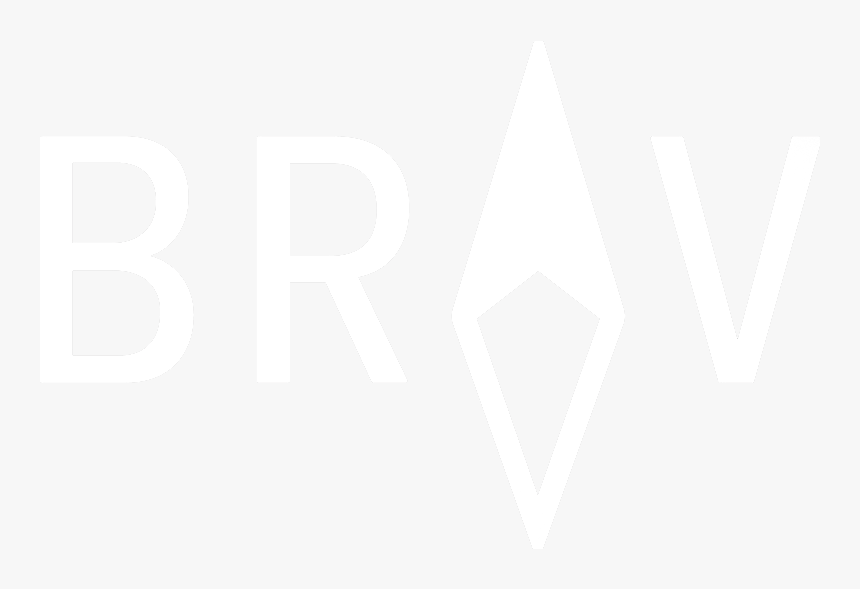 Brav Logo White - Sign, HD Png Download , Transparent Png Image - PNGitem