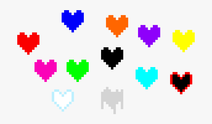 Undertale Souls Transparent - Undertale Soul Png, Png Download ...