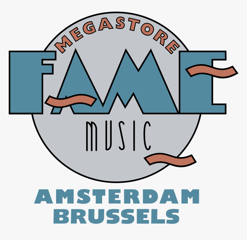 Fame Music Megastore Logo Png Transparent - Poster, Png Download ...