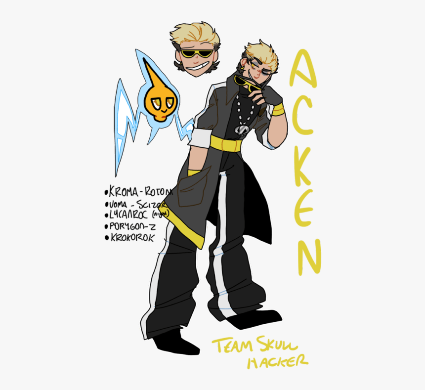Team Skull Grunt Oc , Png Download - Pokemon Team Skull Oc, Transparent ...