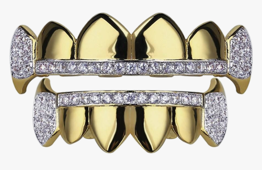 Grillz Freetoedit - Accesorios Para Los Dientes, HD Png Download ...