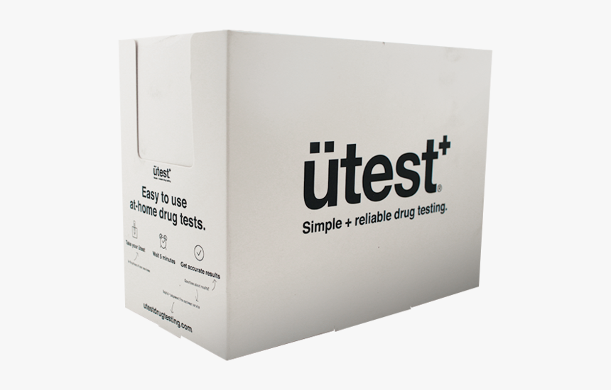 3 Panel Drug Test Kit U Test - Box, HD Png Download , Transparent Png ...