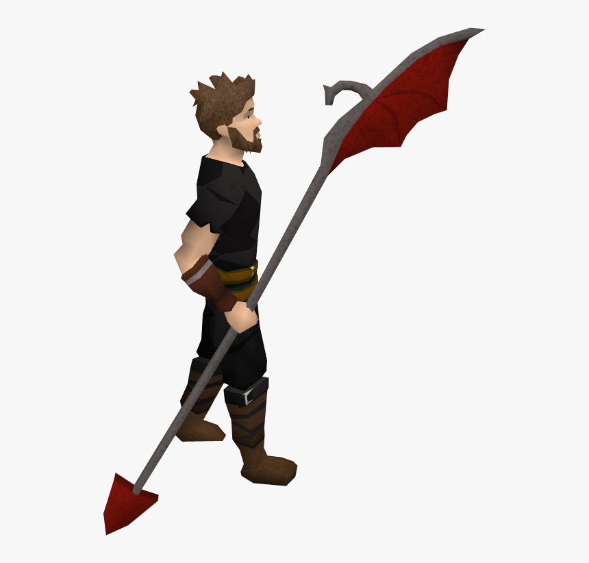 Halberd Clipart Runescape - Runescape Dragon Halberd, HD Png Download ...