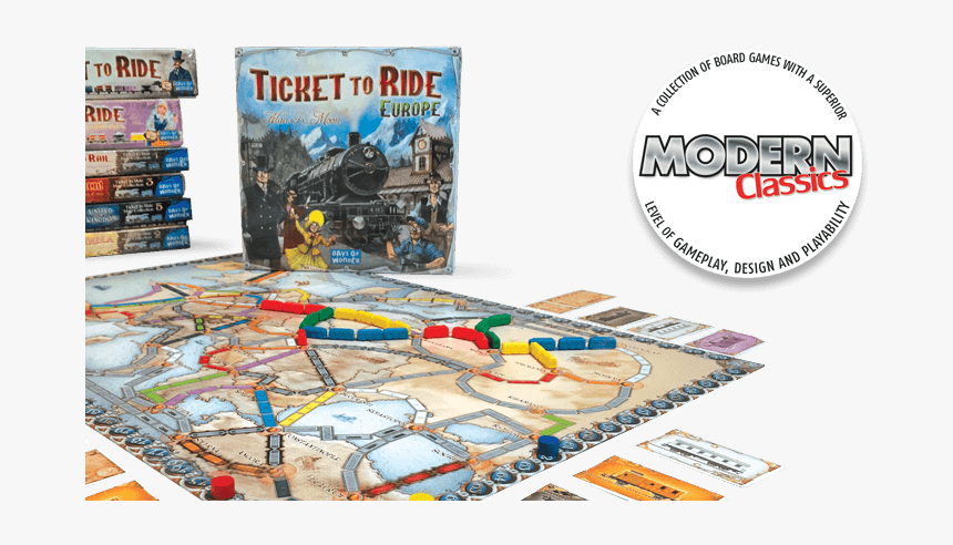 Ticket To Ride Europe Png, Transparent Png , Transparent Png Image ...