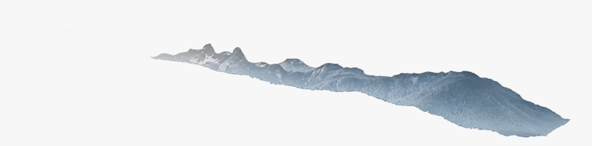 Mountain Range 3 Header Layer - Snow, HD Png Download , Transparent Png ...
