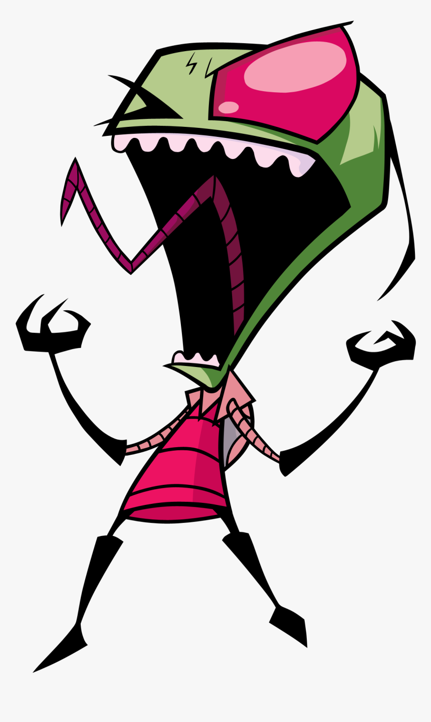 Prepare For Trash - Invader Zim Zim Render, HD Png Download ...