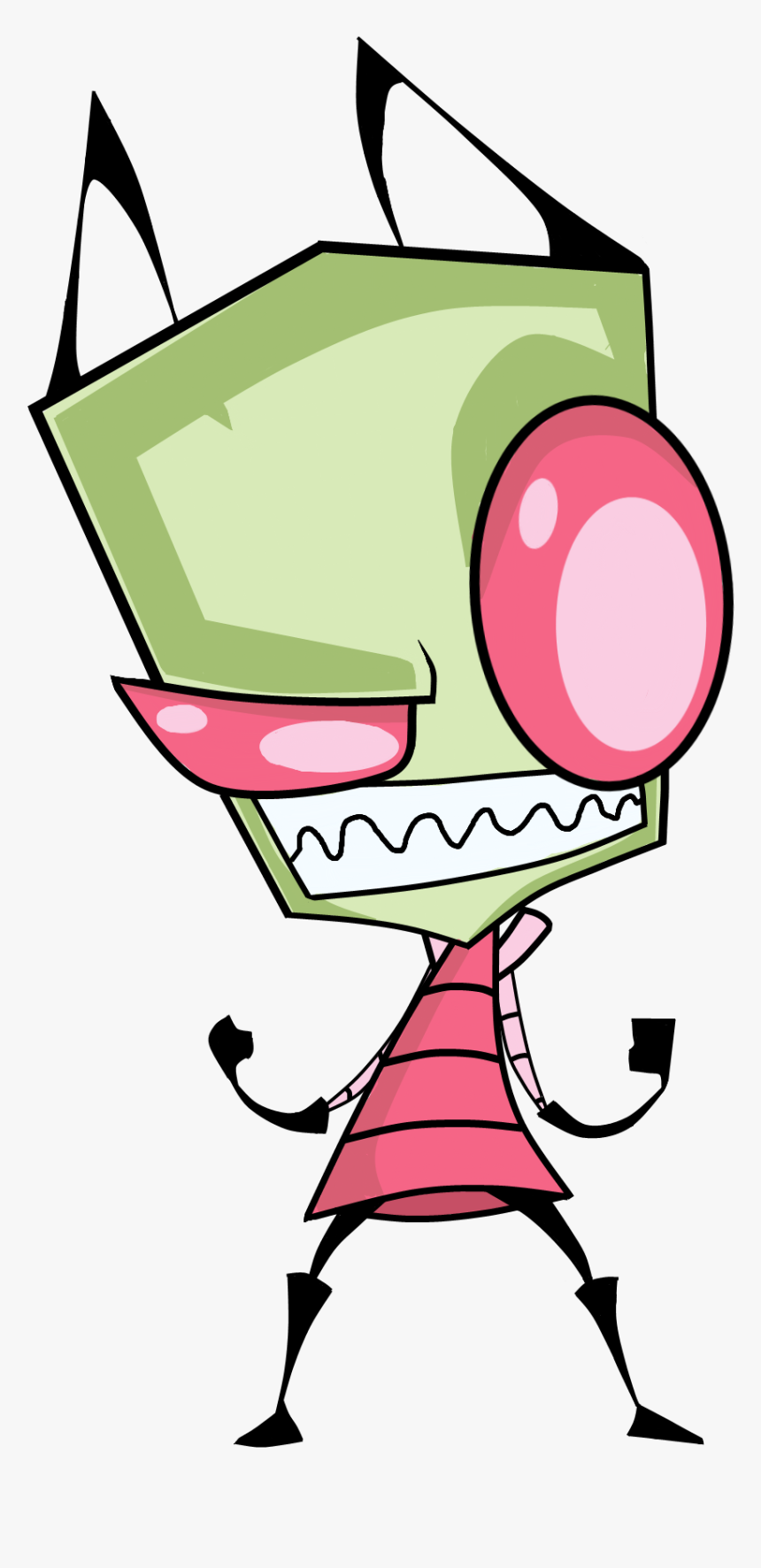Angry Zim , Png Download - Invader Zim Is Mad, Transparent Png ...