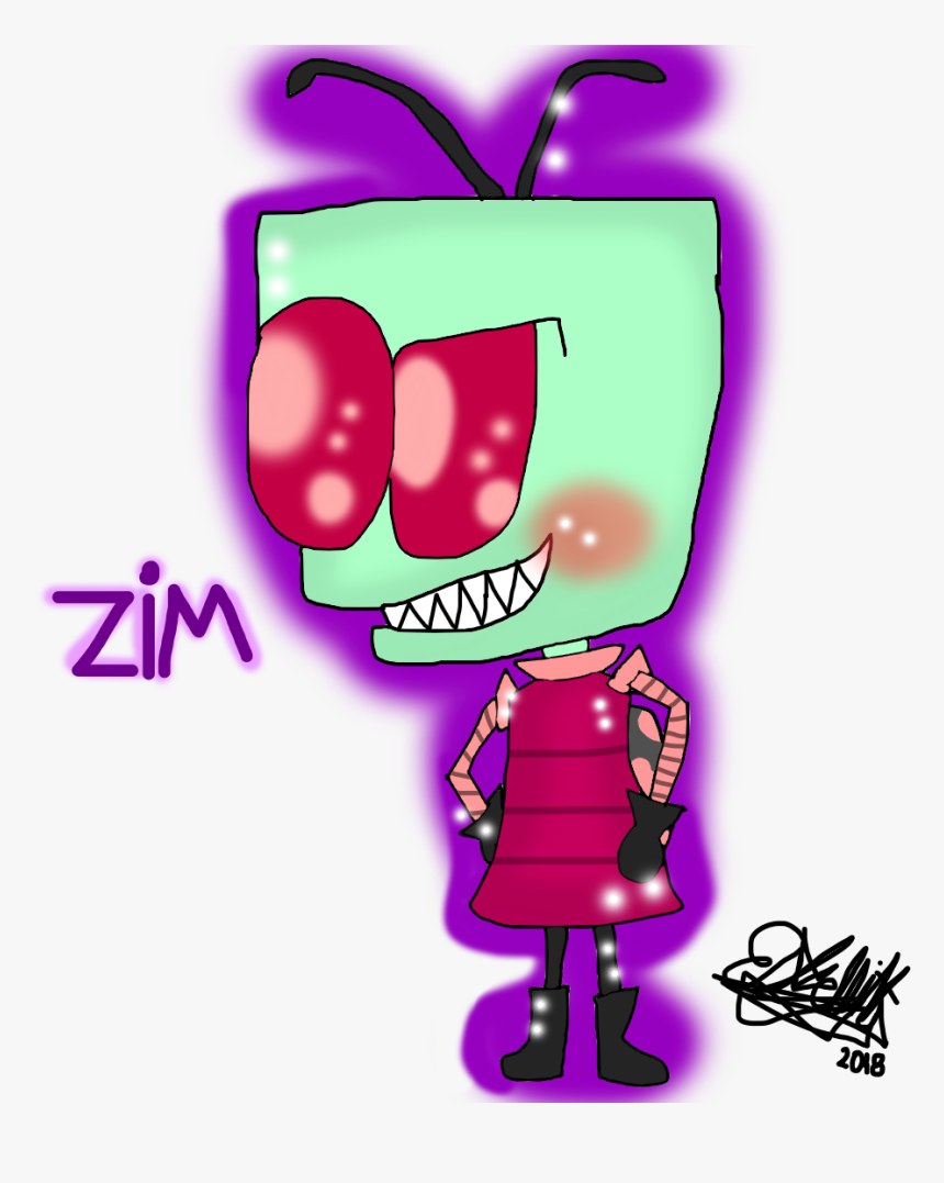 Invader Zim , Png Download, Transparent Png , Transparent Png Image ...