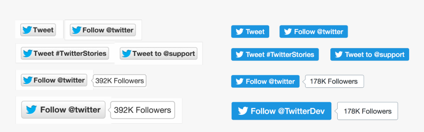 Is Launching Redesigned And - Twitter Tweet Follow Button, HD Png ...