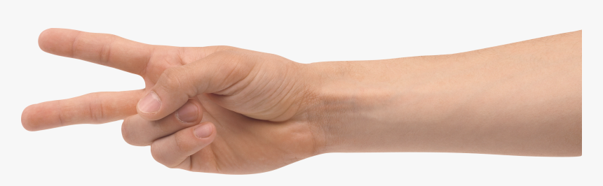 Transparent Hands Png - Hand Two Fingers Png, Png Download ...