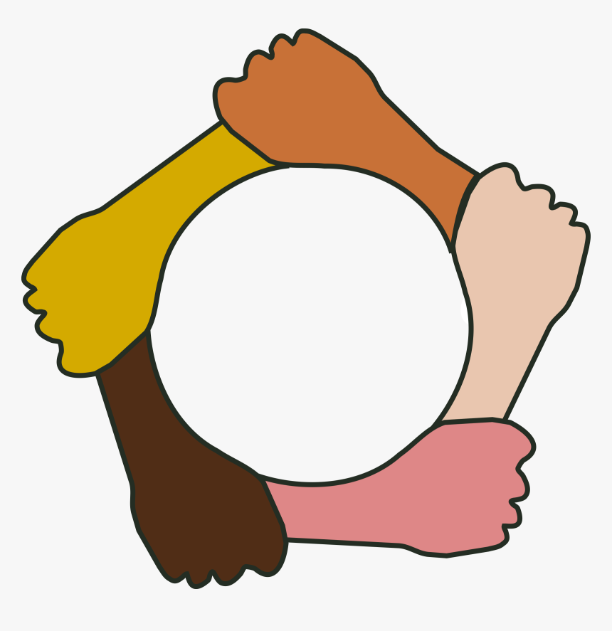 Circle Of Hands Clip Arts - Equality Clipart, HD Png Download ...
