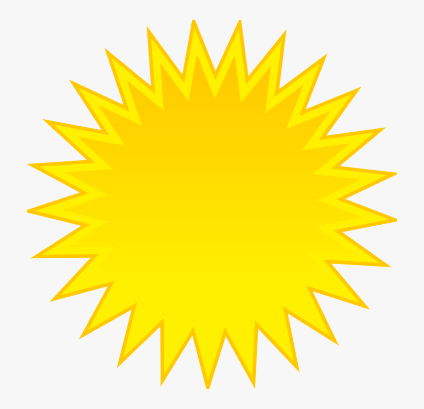 Yellow Starburst Png