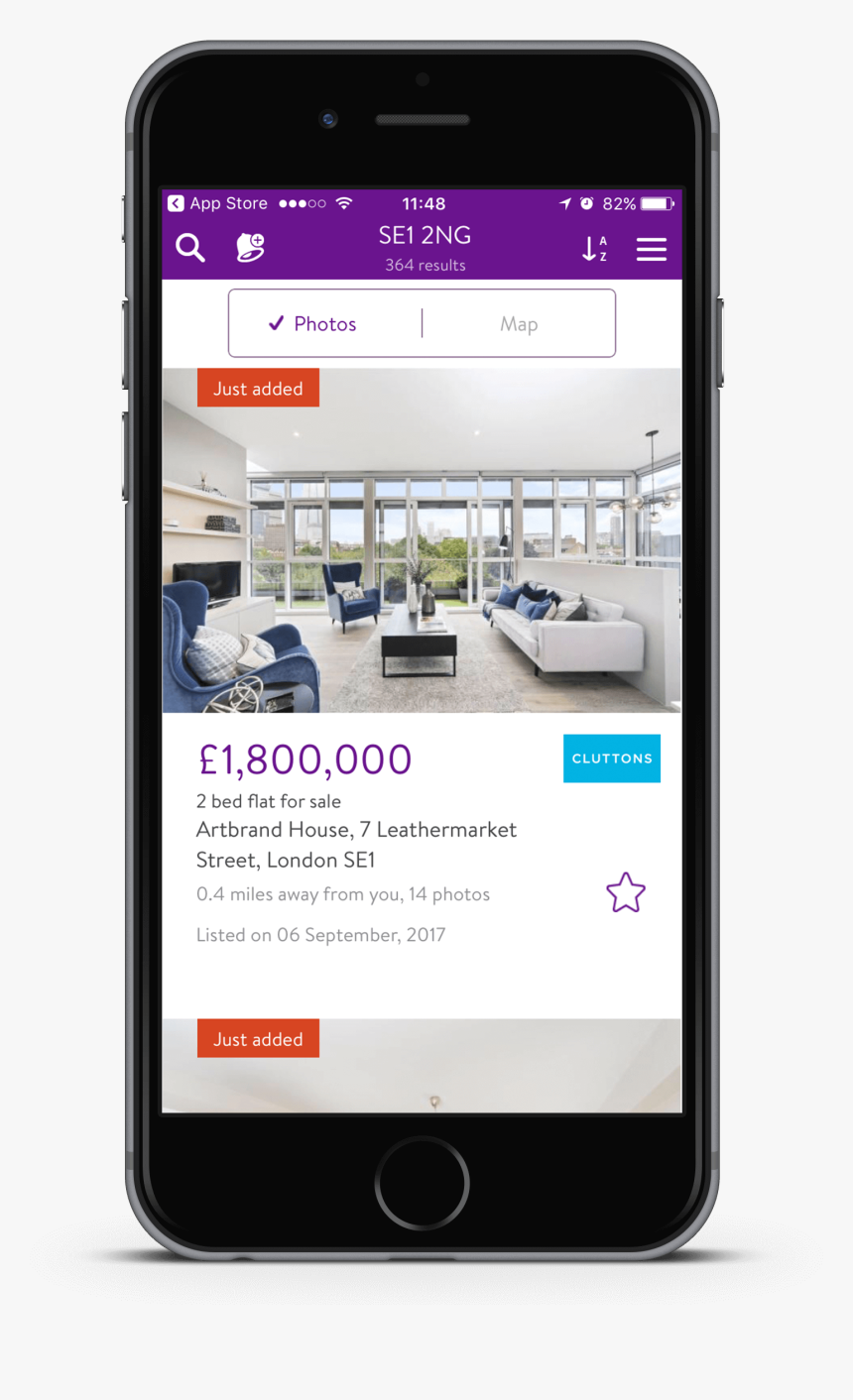 Zoopla Iphone App, HD Png Download , Transparent Png Image - PNGitem