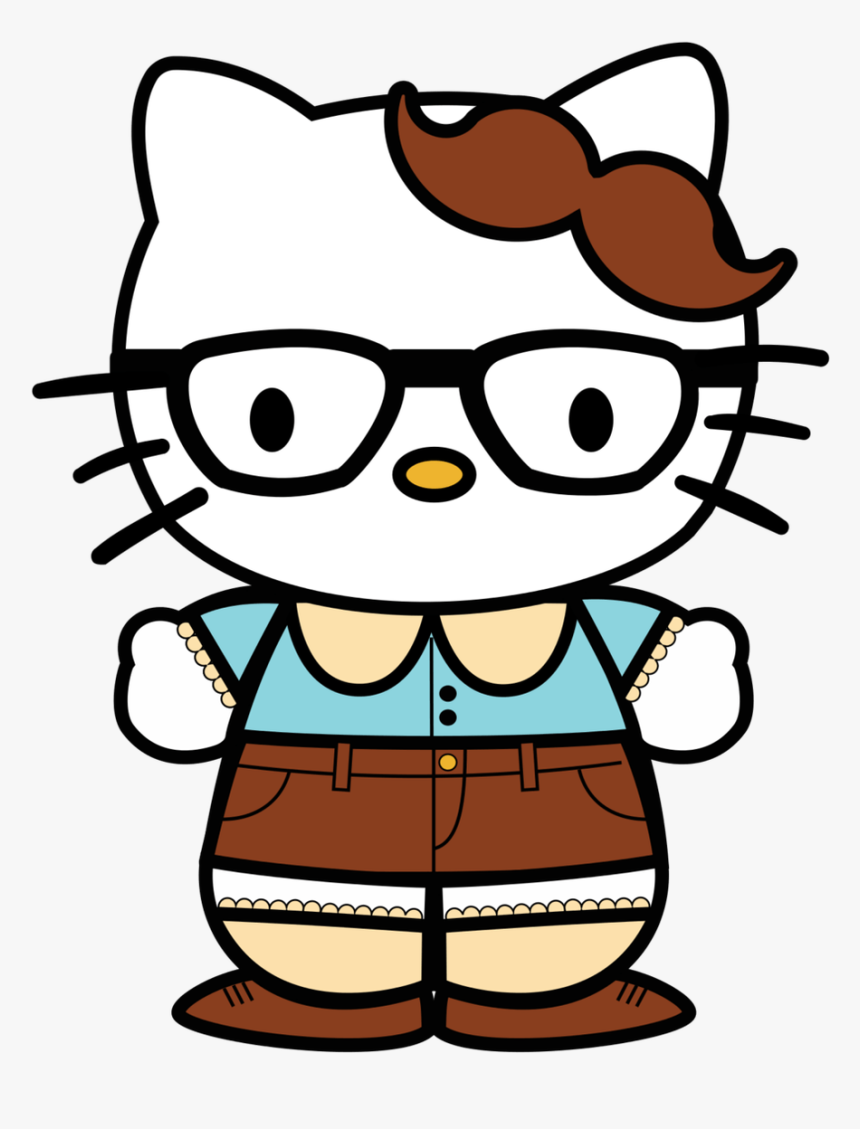 Hello Kitty Nerd Drawings