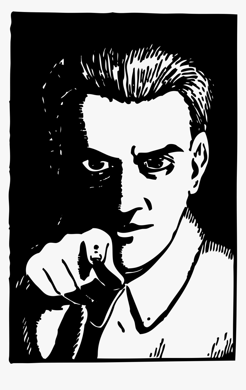 Creepy Guy Pointing Clip Arts, HD Png Download , Transparent Png Image ...