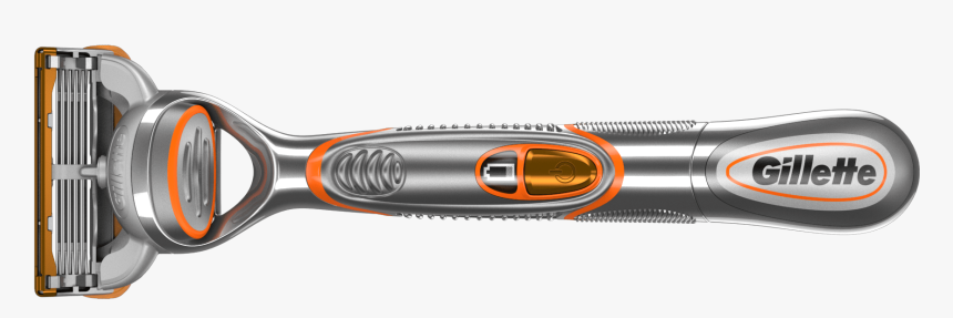 Gillette Orange Razor, HD Png Download , Transparent Png Image - PNGitem