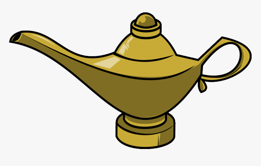 Free To Use Public Domain Genie Lamp Clip Art, HD Png Download ...
