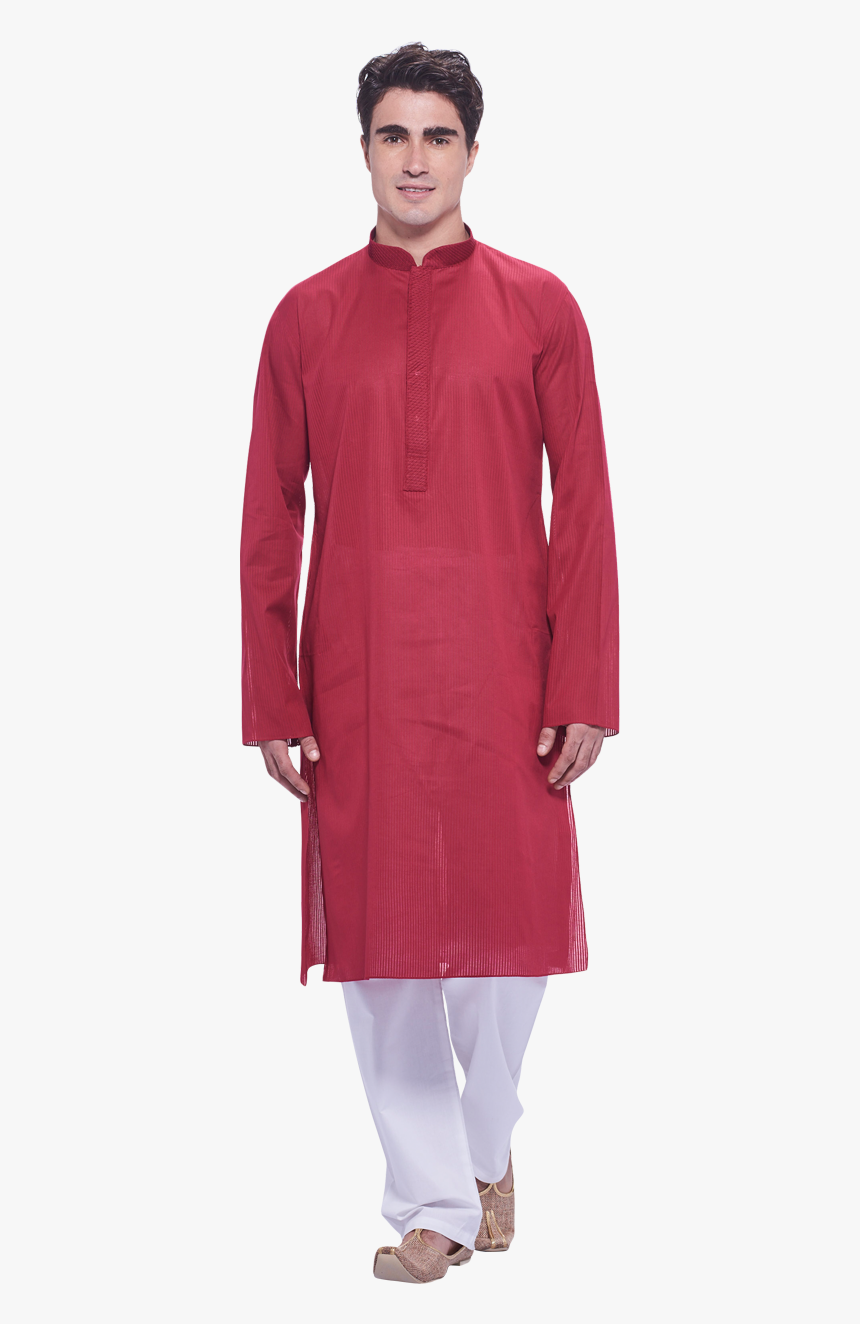 Maroon Kurta, HD Png Download , Transparent Png Image - PNGitem