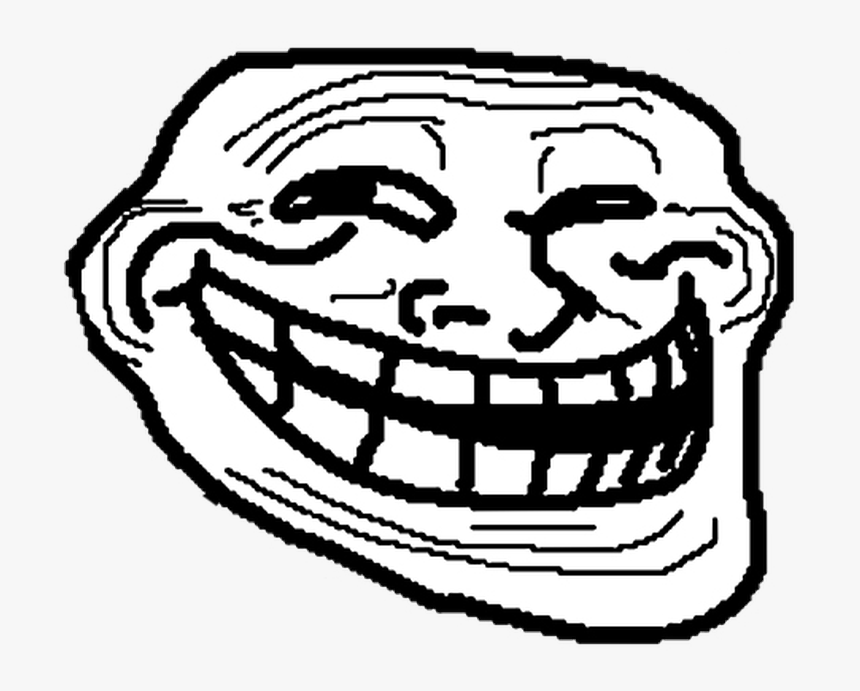 Troll Face Cut Out, HD Png Download , Transparent Png Image - PNGitem